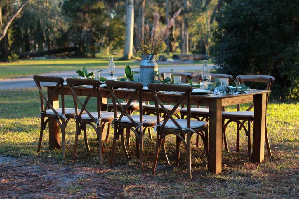 Farm Tables - Traditions Rentals